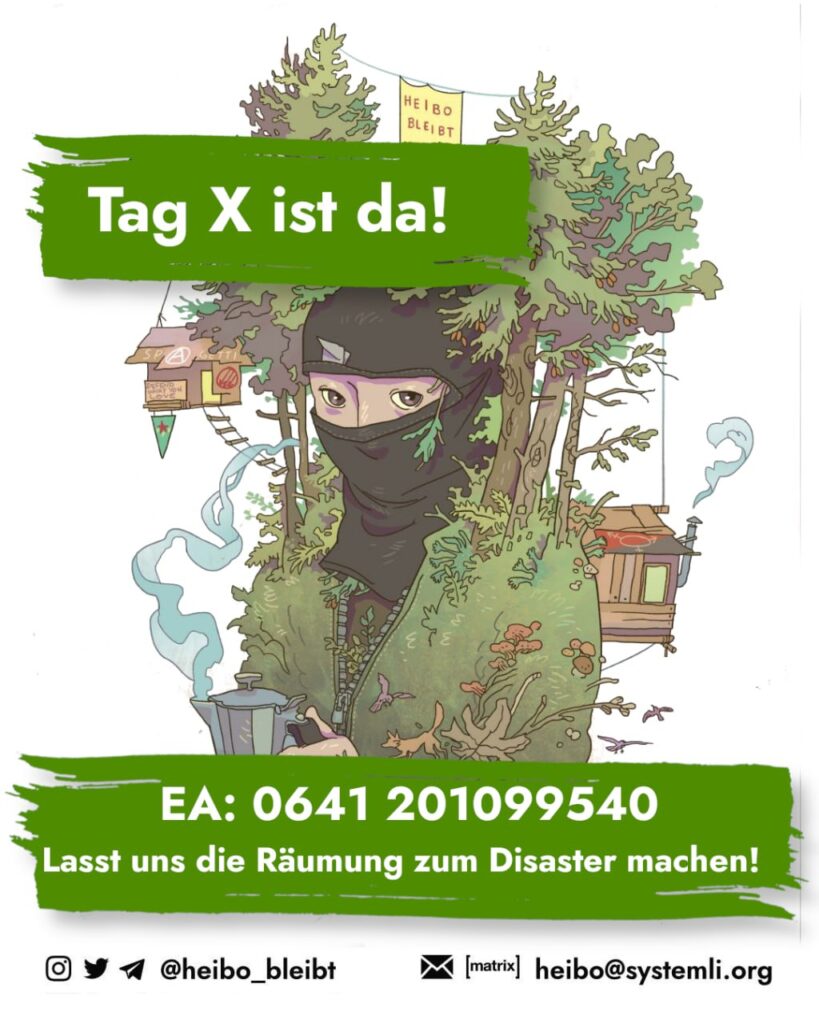 Tag X im Heibo!!!!!! - Hambacher Forst